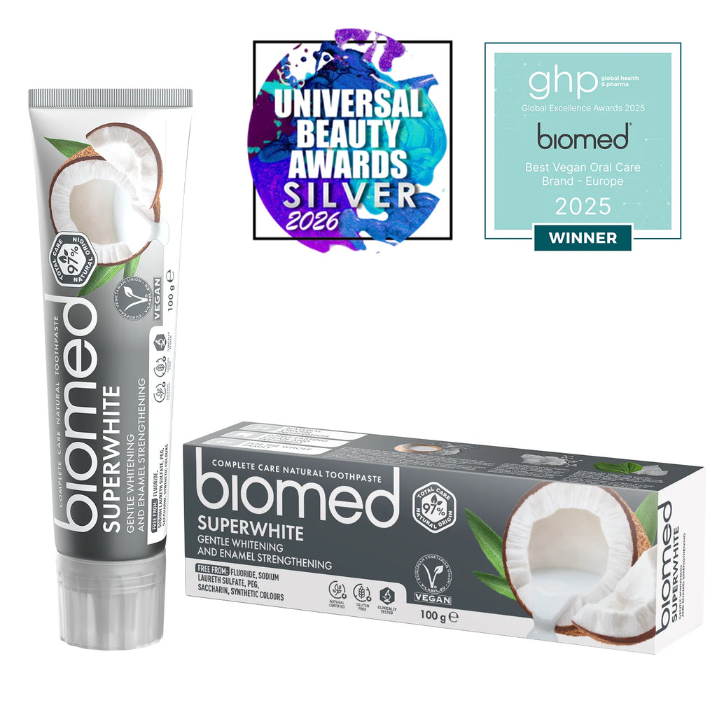 BIOMED Superwhite 97% Natural Whitening Toothpaste 100g – Biomed