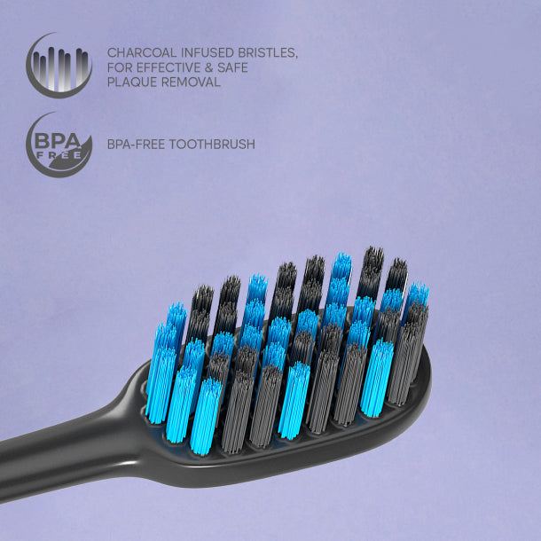 BIOMED Black Complete Care Medium toothbrush – Biomed